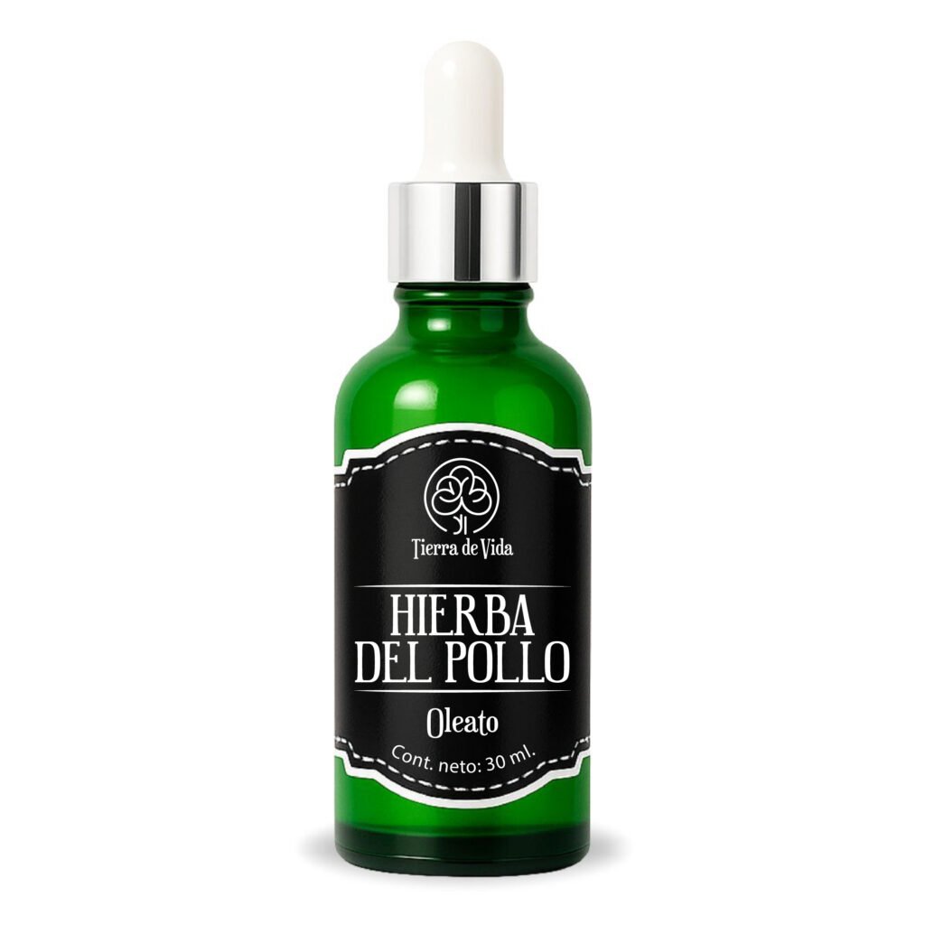 Oleato de Hierba Del Pollo Extracto Herbolario 30ml - Tierra de Vida