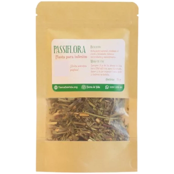 Pasiflora Té Planta Para Infusión - Tierra de Vida