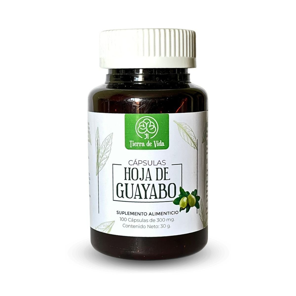 Hoja de Guayabo 100 cápsulas - Tierra de Vida